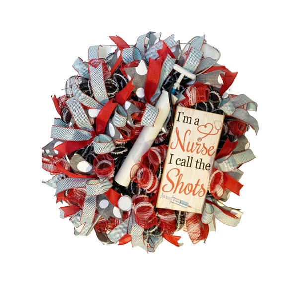 Nurse Wreath - Etsy