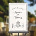 WHIMSICAL WELCOME SIGN Template, Whimsical Handwritten Wedding Signage ...