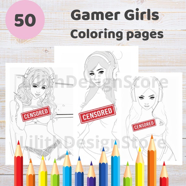 Nsfw Gamer Girls - Etsy