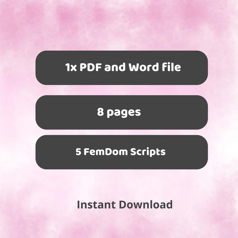 Femdom Scripts Female Dominance Scripts Domination, Humiliation Tasks ...