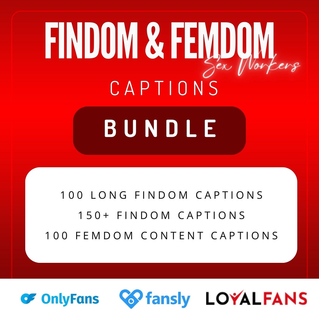 Findom And Femdom Content Caption Bundle Bdsm Femdom Content Caption