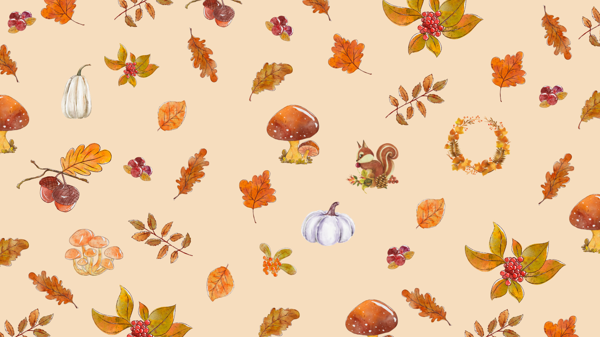 Fall Inspired Desktop Wallpaper - Etsy