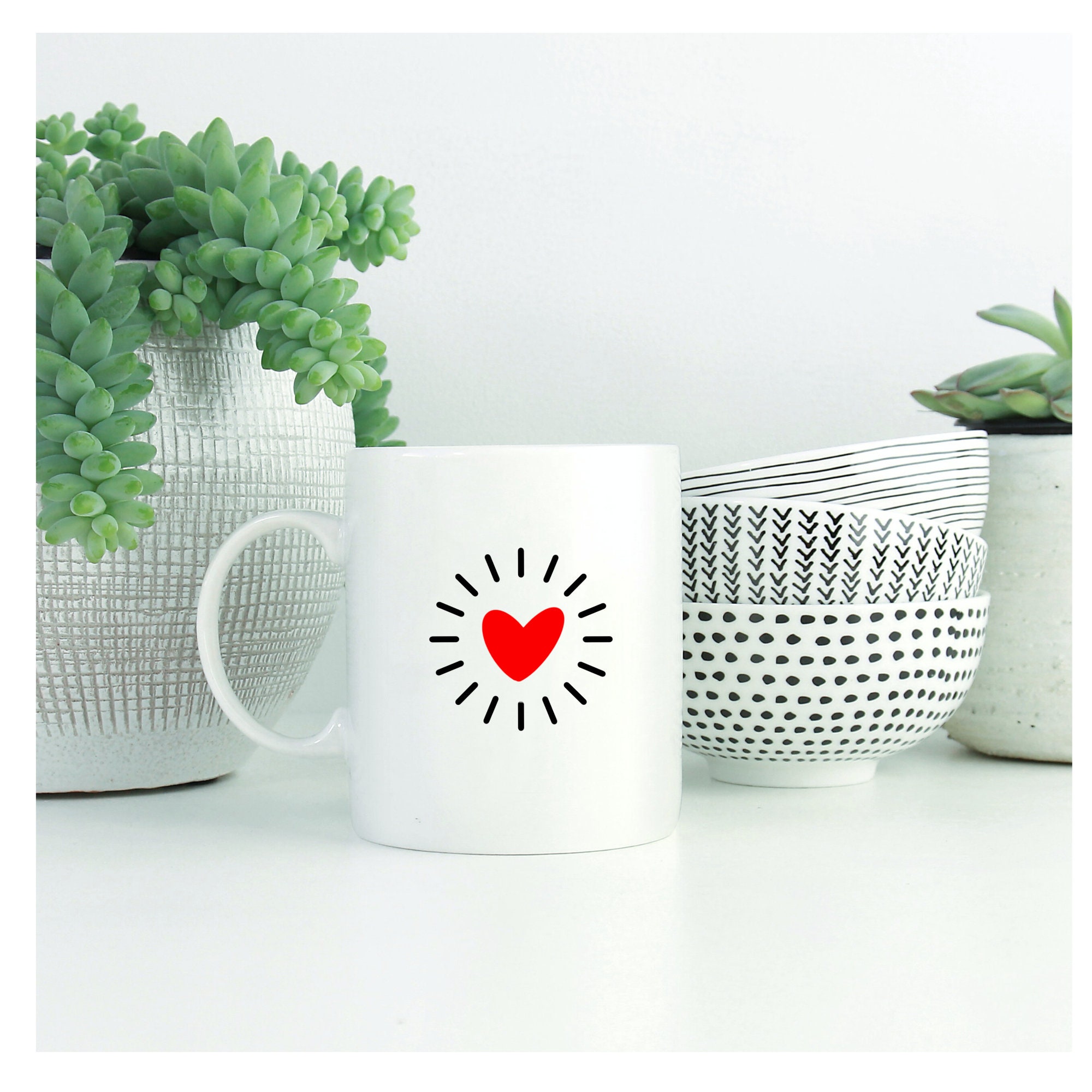 Red Heart Svg, Hand Drawn Heart Svg, Star Burst Heart Svg, Cricut Cut ...