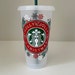 Christmas Cold Cup, Holiday Cold Cup, Starbucks Christmas Cold Cup ...