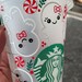 Christmas Cold Cup, Holiday Cold Cup, Starbucks Christmas Cold Cup ...