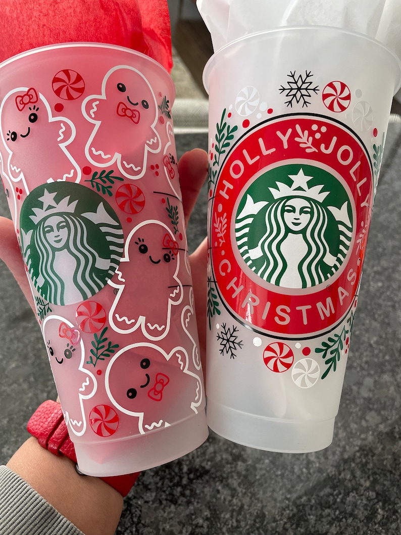 Christmas Cold Cup, Holiday Cold Cup, Starbucks Christmas Cold Cup ...