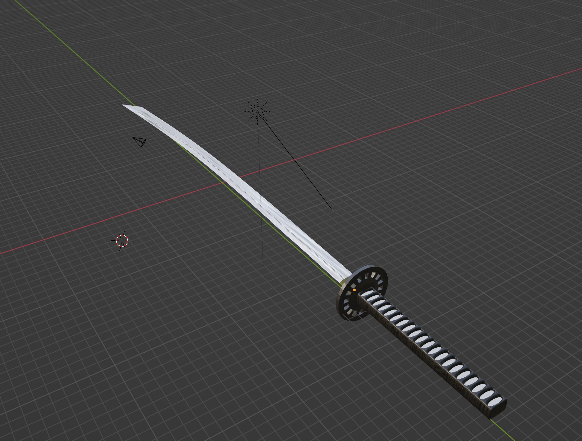 Blender/3d Katana Model - Etsy