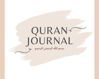 Quran Journal Template - Etsy