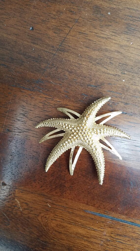 Starfish brooch Monet - Gem