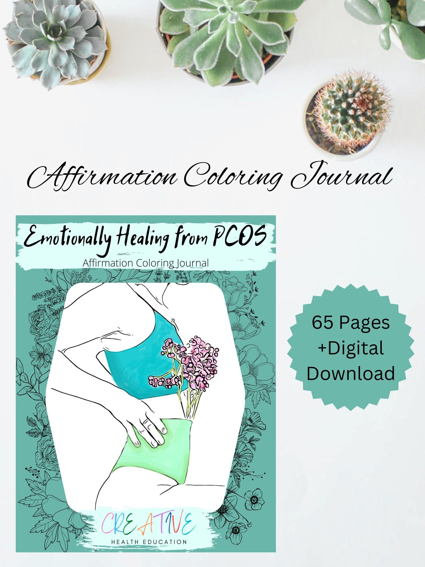Pcos Coloring - Etsy Canada