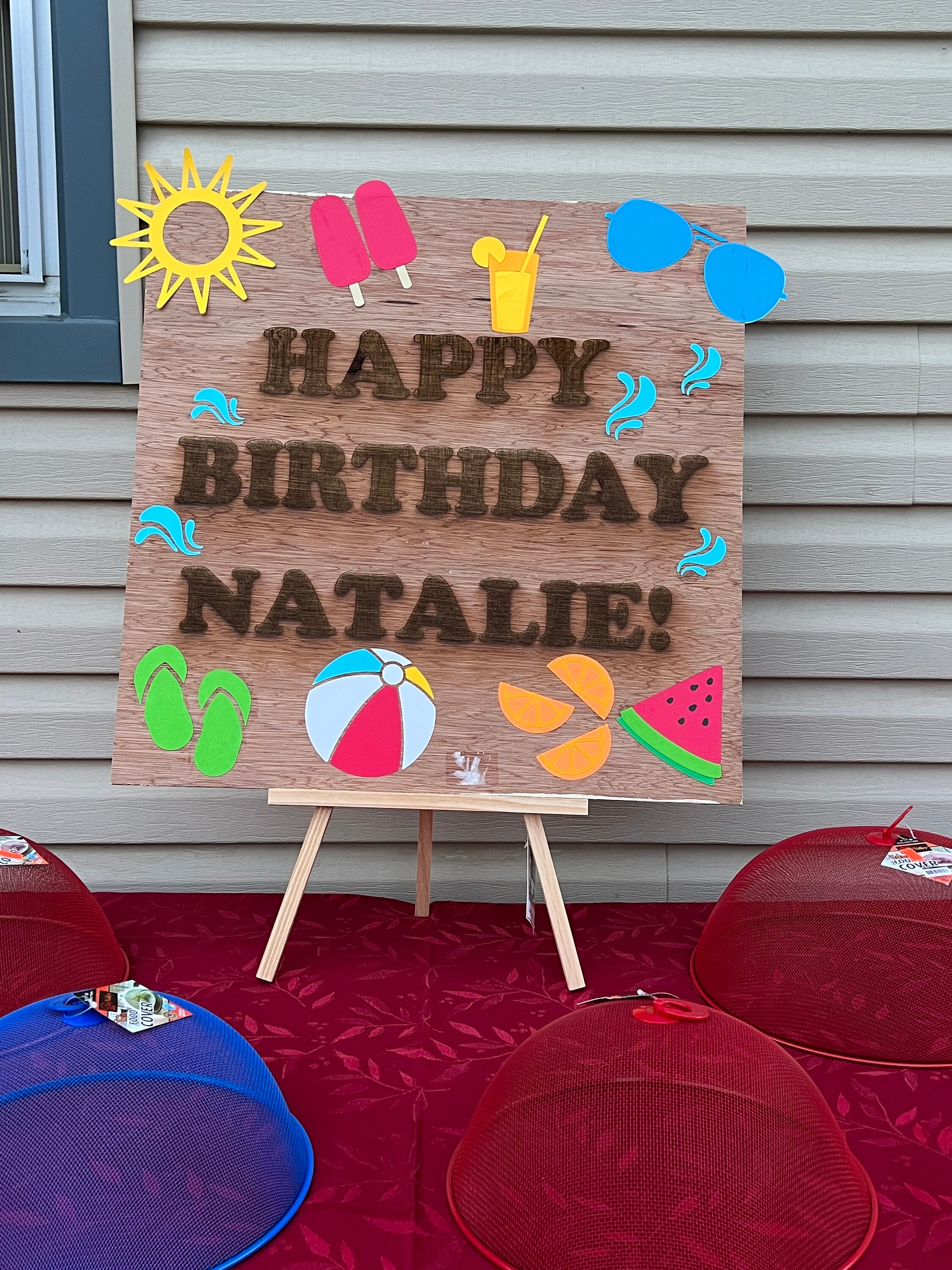 Happy Birthday Sign - Etsy