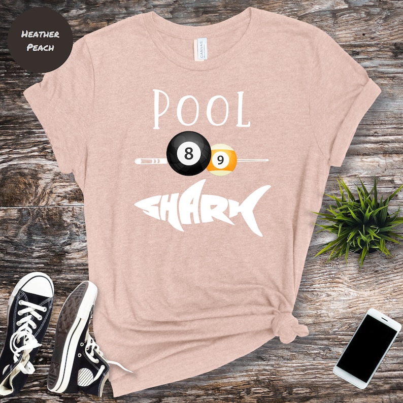 Pool Shark T-shirt: Billiards Player Gift - Etsy