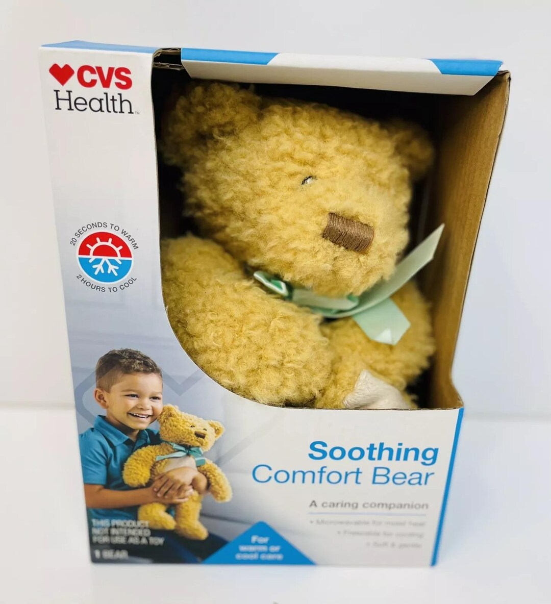 New CVS Warming Plush Animal Teddy Bear Hot & Cold Therapy - Etsy