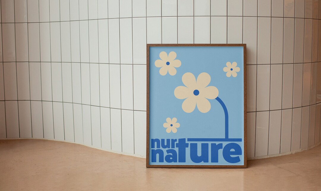 Nurture Nature Art Print | Printable Download, Environmental Activism ...