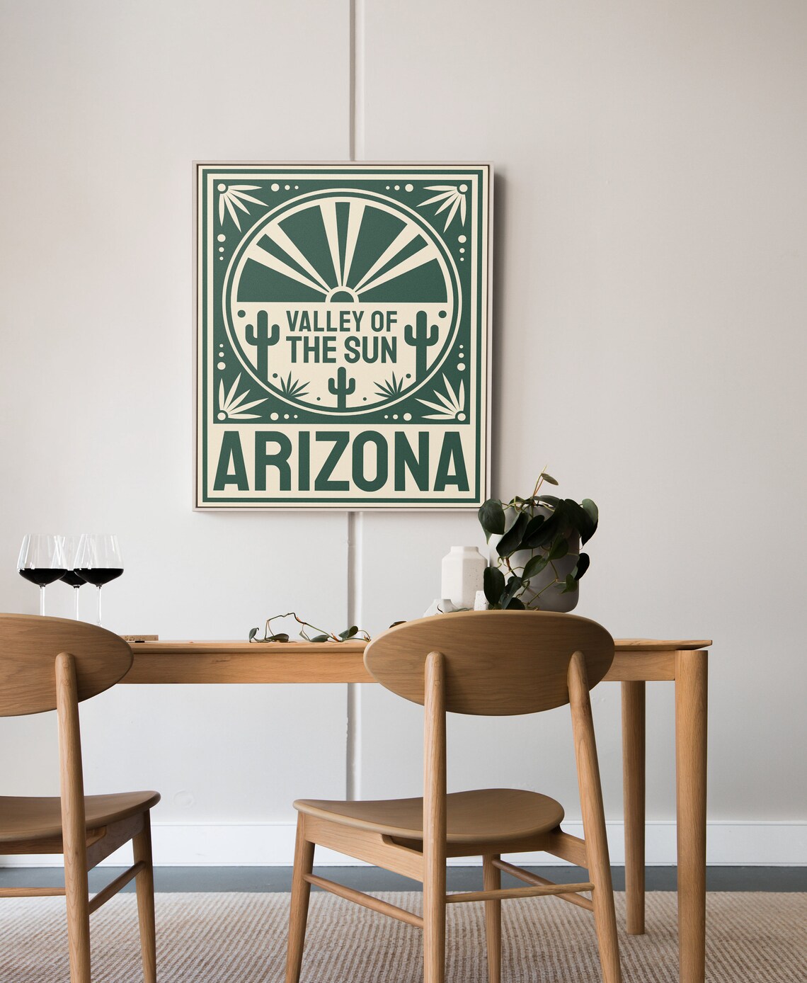 Arizona Art Print | Printable Download, Desert Art Print, Valley of the ...