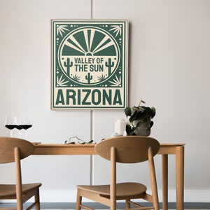 Arizona Art Print | Printable Download, Desert Art Print, Valley of the ...