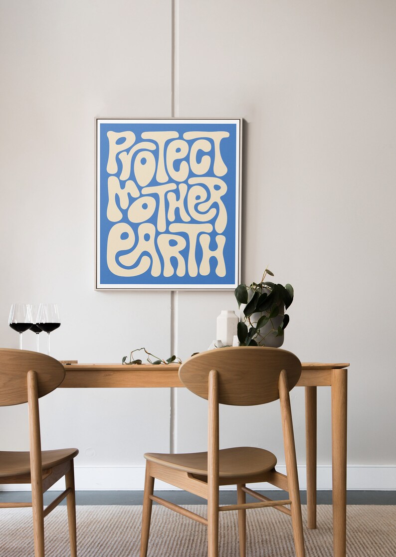 Protect Mother Earth Art Print Printable Download - Etsy