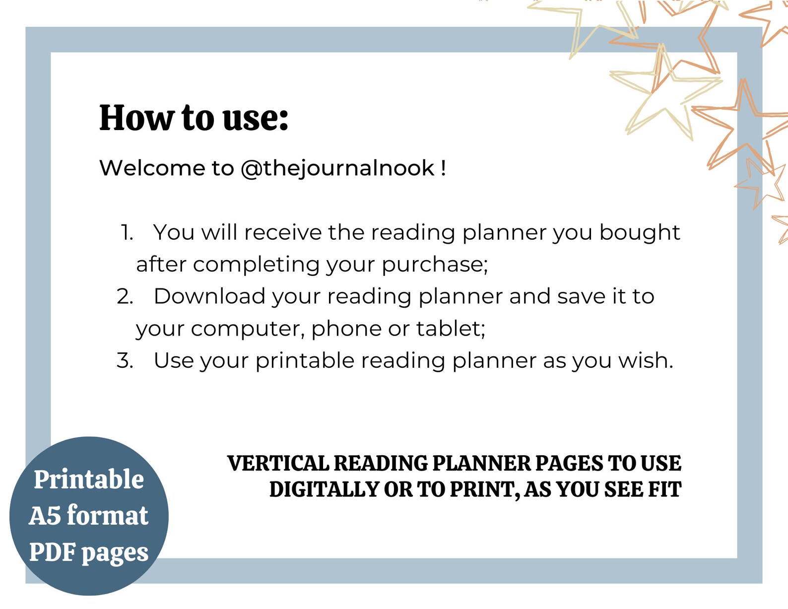 Digital Reading Journal Printable Book Reading Log Digital - Etsy