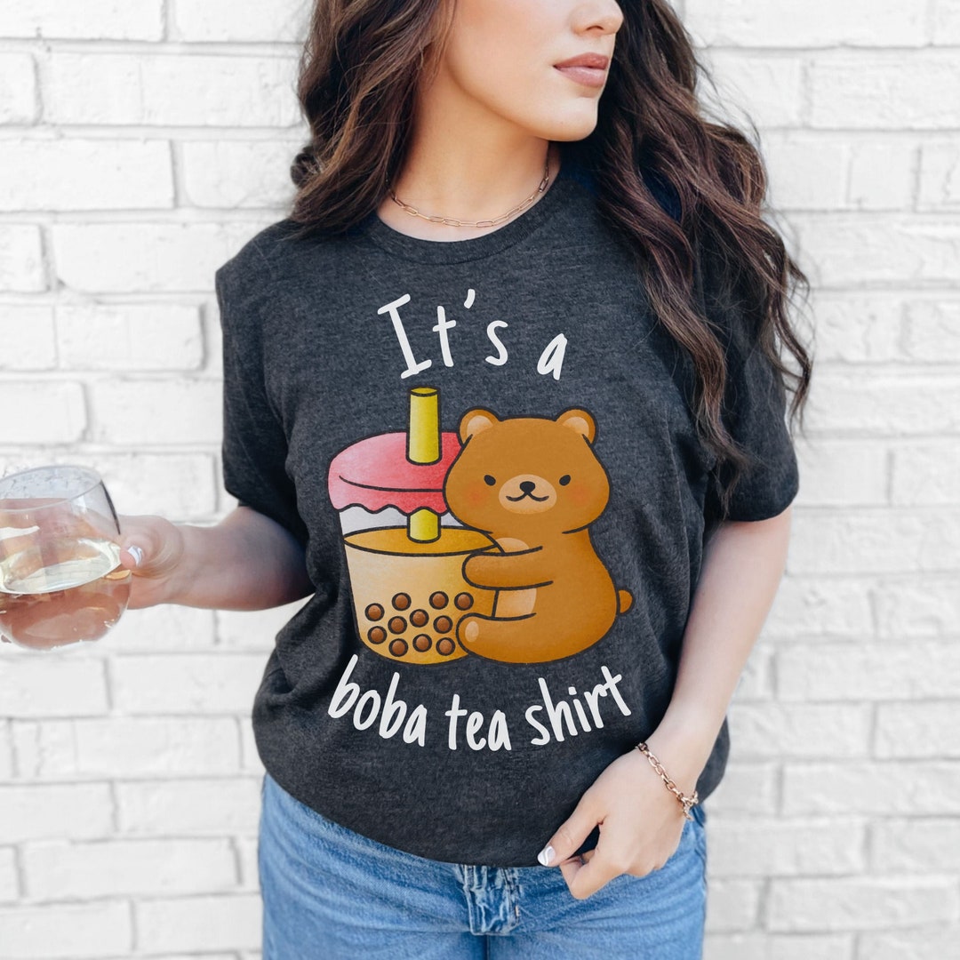 It's a Boba Tea Shirt, Kawaii Boba Tea Shirt, Womens Shirt, Gift for ...