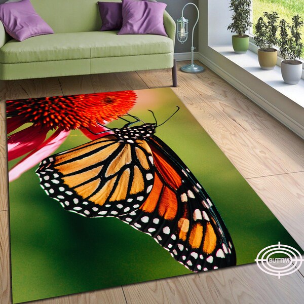 Butterfly Rug - Etsy