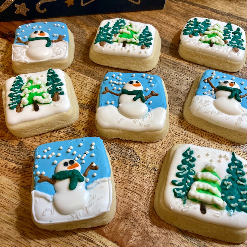 Winter Sugar Cookies - Etsy