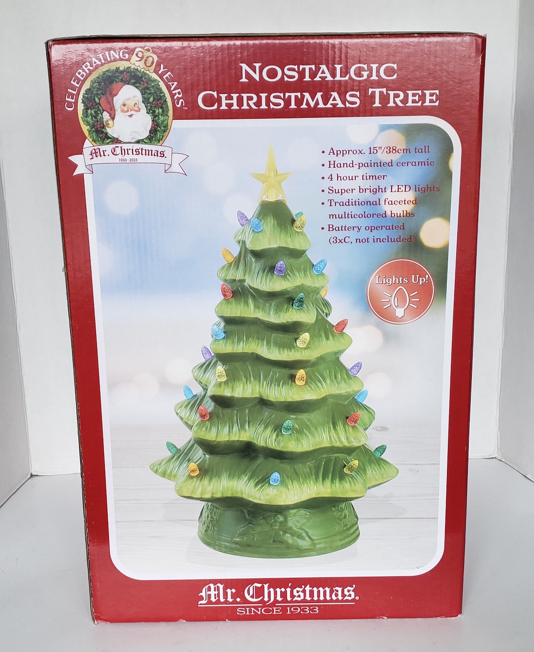 Mr. Christmas Nostalgic Christmas Tree 90yr Anniversary - Etsy