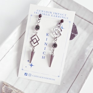 Kinich Earrings | Genshin Impact Inspired Earrings | Stainless Steel ...