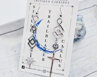 Sunday Earrings Honkai Star Rail Inspired Earrings Cosplay Earrings ...