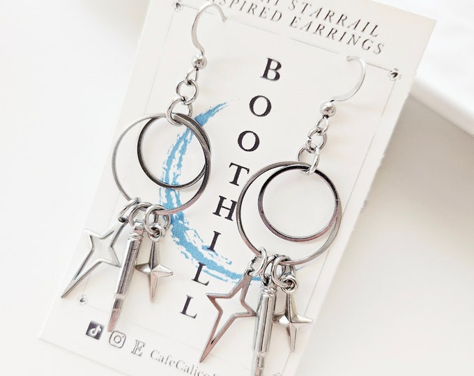 Sunday Earrings Honkai Star Rail Inspired Earrings Cosplay Earrings ...