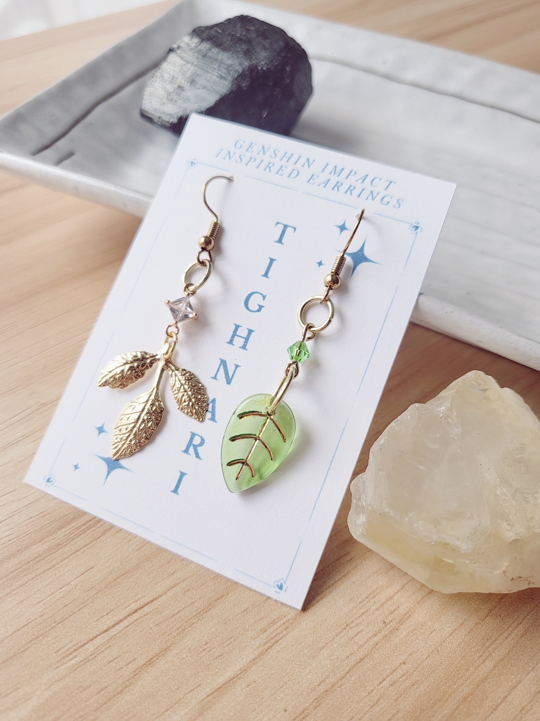 Tighnari Earrings | Genshin Impact Inspired Earrings | Sumeru | Cosplay ...