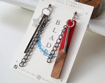 Sunday Earrings | Honkai Star Rail Inspired Earrings | Cosplay Earrings ...