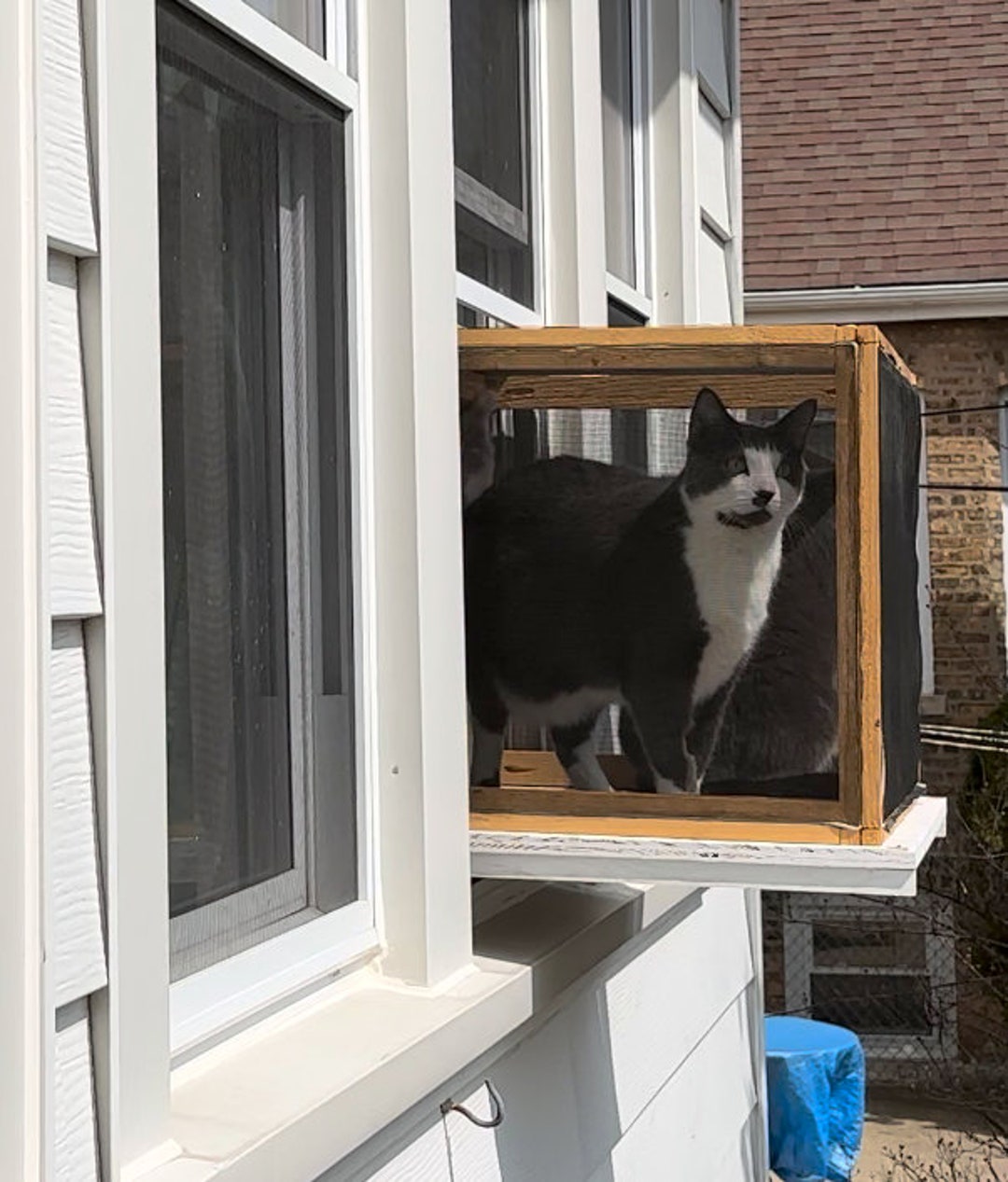 Catio DIY Digital Plan Window Box for Cats - Etsy