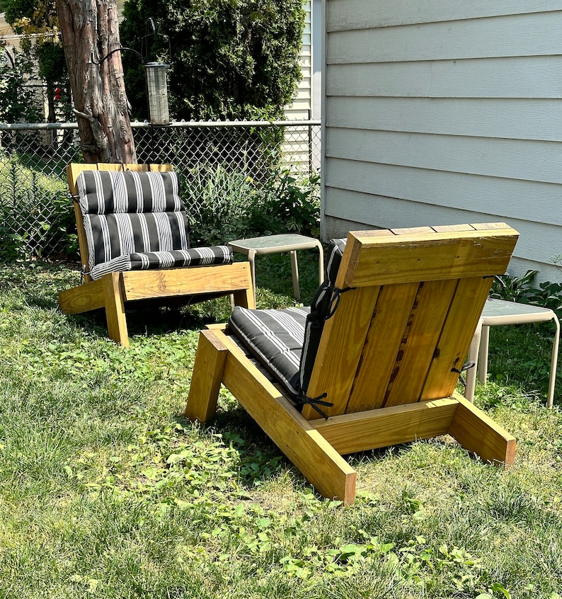 Super Simple Modern Adirondack Chair DIY Plan - EASY BUILD! - Etsy