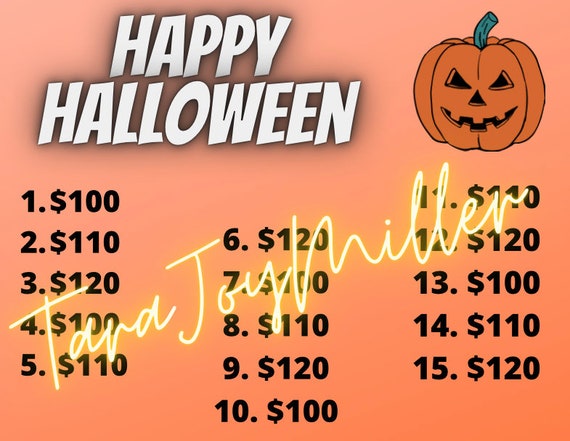 Bingo Raffle Boards - Etsy