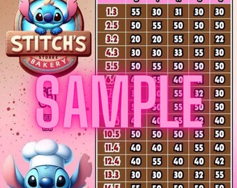 LILO AND STITCH Bingo Board - Etsy