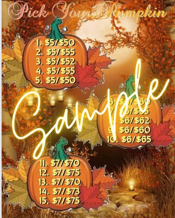 Bingo Raffle Board - Etsy