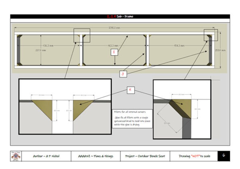 Shaker Style Outdoor Bench Seat - Etsy
