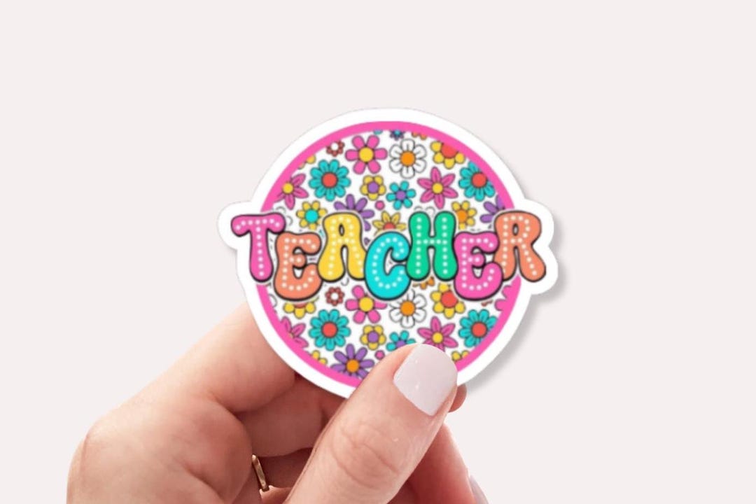 Teacher Sticker - Teacher Gift - Classroom Decor - Back to School ...