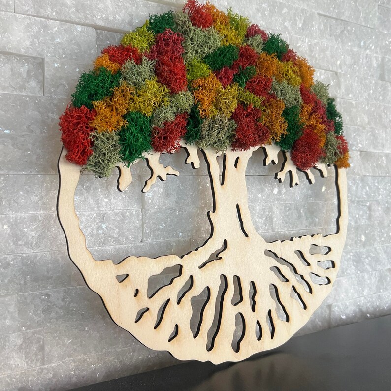 Laser Cut Tree of Life Wall Decor Sign, SVG DXF AI Digital Vectorial ...