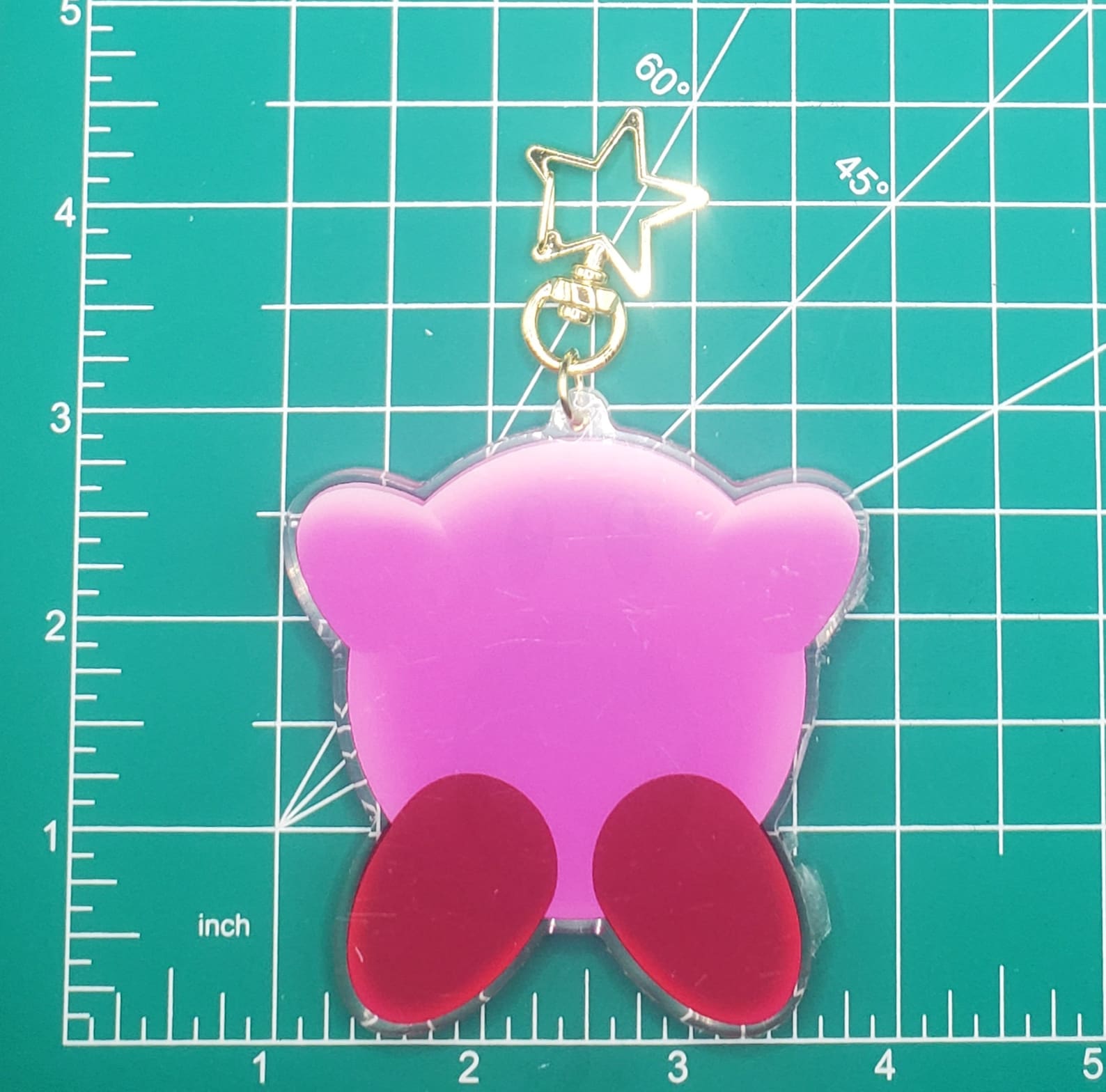 Kirby Shaker Keychain - Etsy