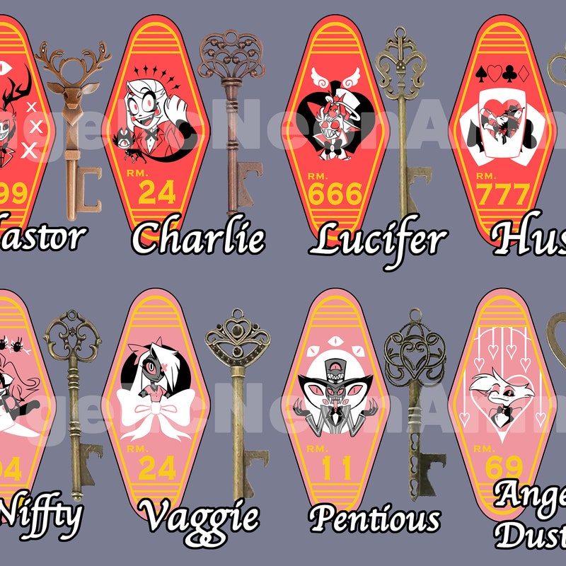 Hazbin Key - Etsy