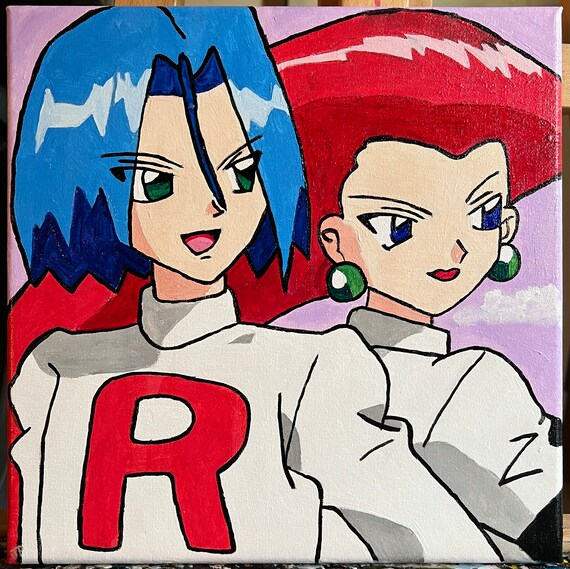 Team Rocket Drawing