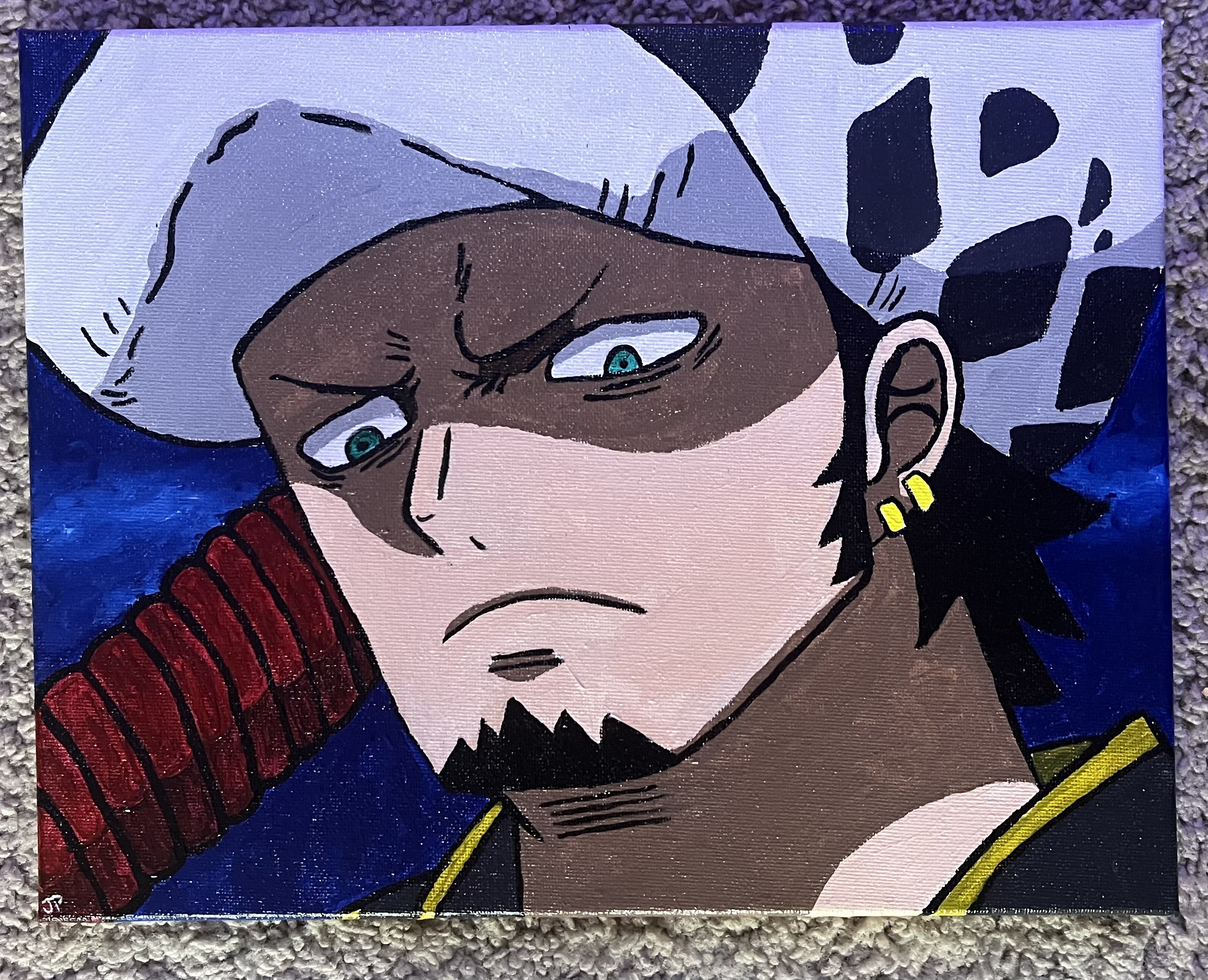 One Piece Trafalgar Law Painting - Etsy