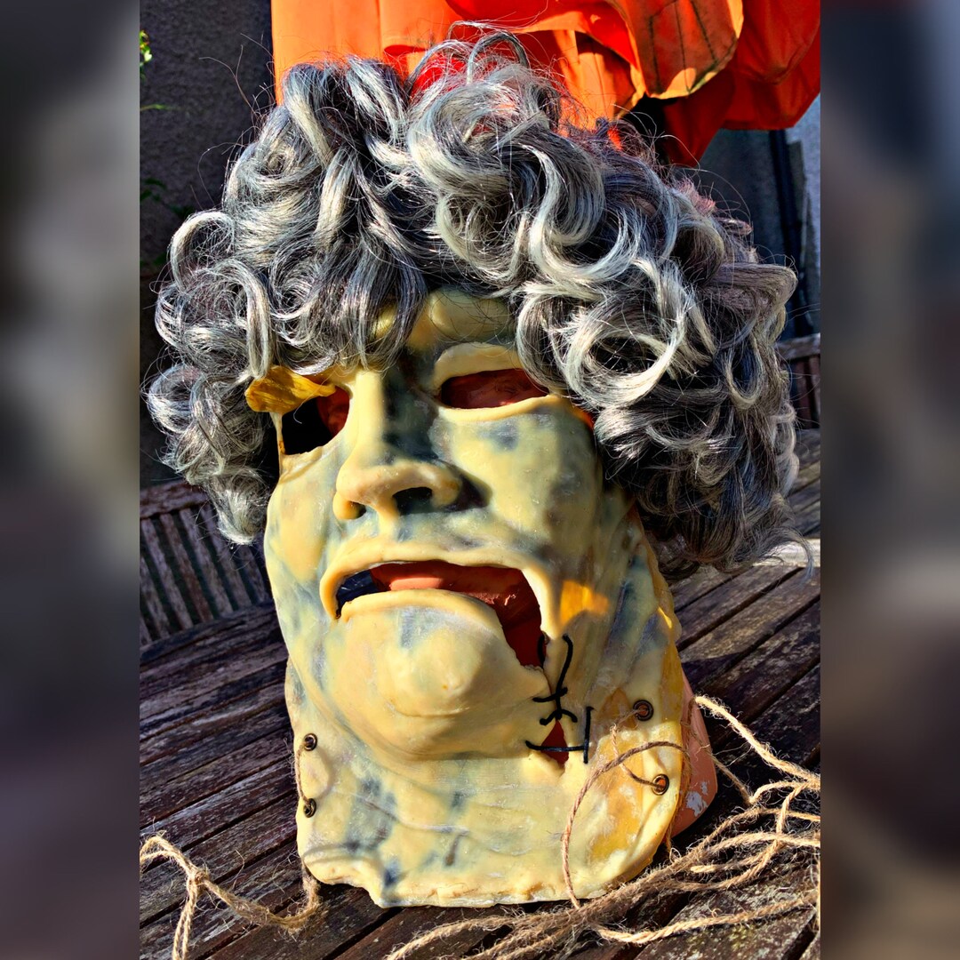 The Older Woman Leatherface Replica Horror Mask - Etsy