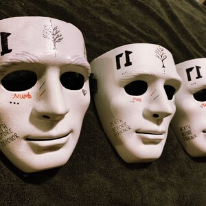 Made to Order Xxtentacionxx Face Mask Halloween Mask Rap Mask - Etsy