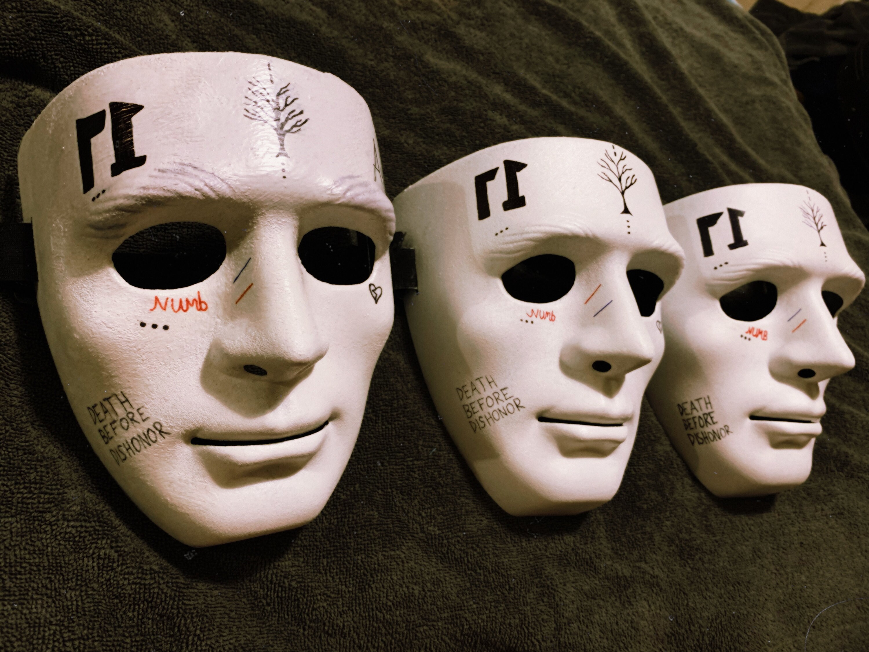 Made to Order Xxtentacionxx Face Mask Halloween Mask Rap Mask - Etsy