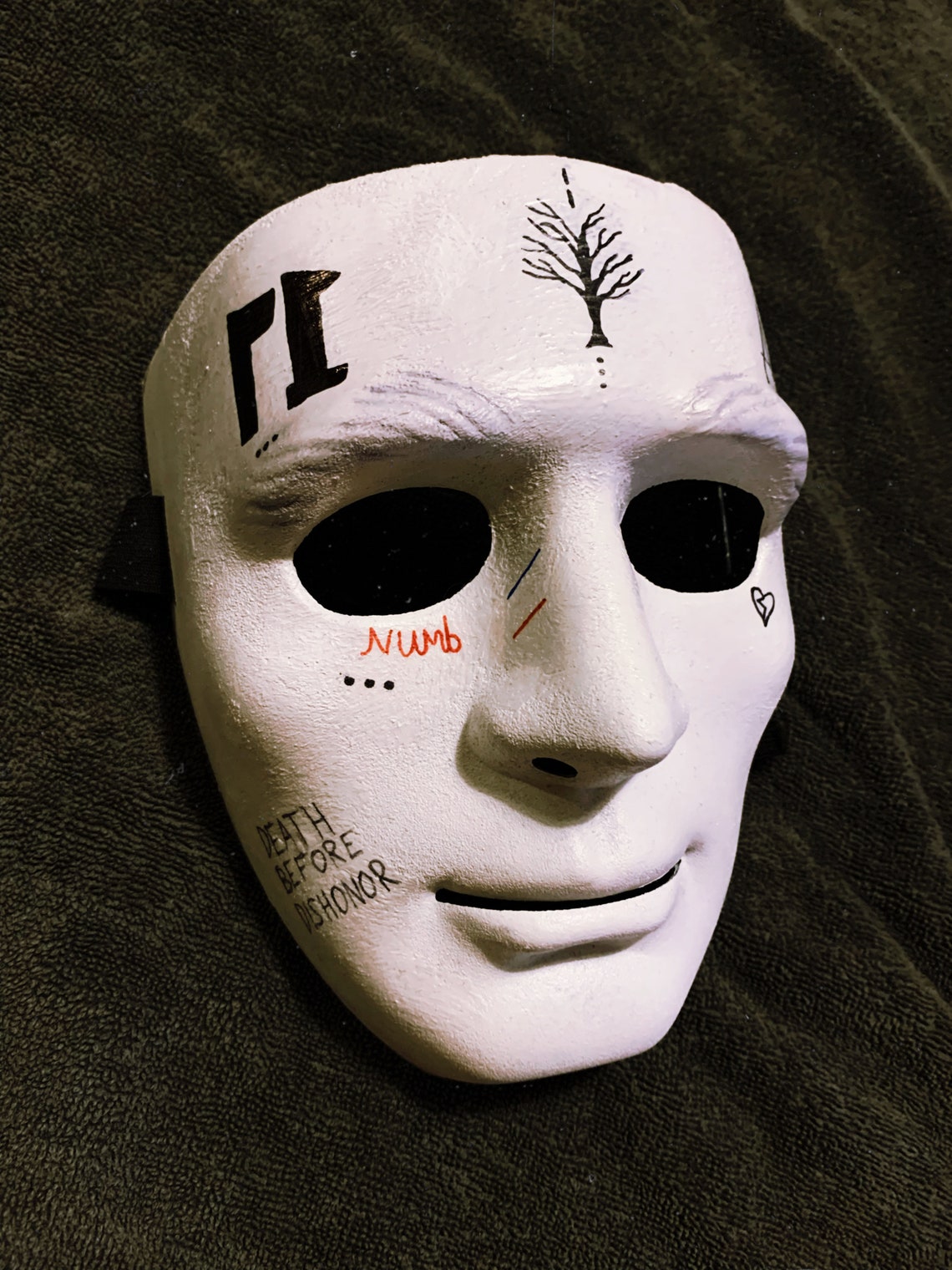 Made to Order Xxtentacionxx Face Mask Halloween Mask Rap Mask - Etsy