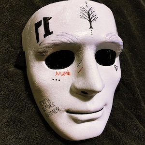 Made to Order Xxtentacionxx Face Mask Halloween Mask Rap Mask - Etsy