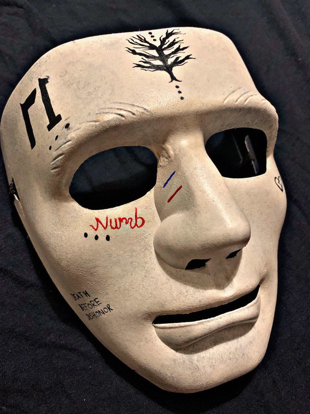 Made to Order Xxtentacionxx Face Mask Halloween Mask Rap Mask - Etsy
