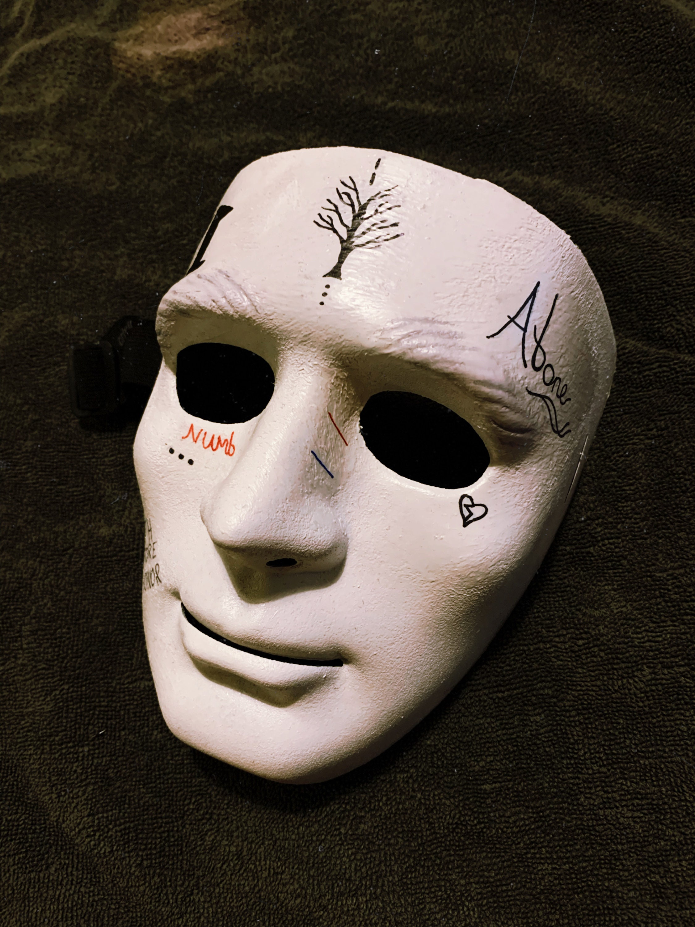 Made to Order Xxtentacionxx Face Mask Halloween Mask Rap Mask - Etsy